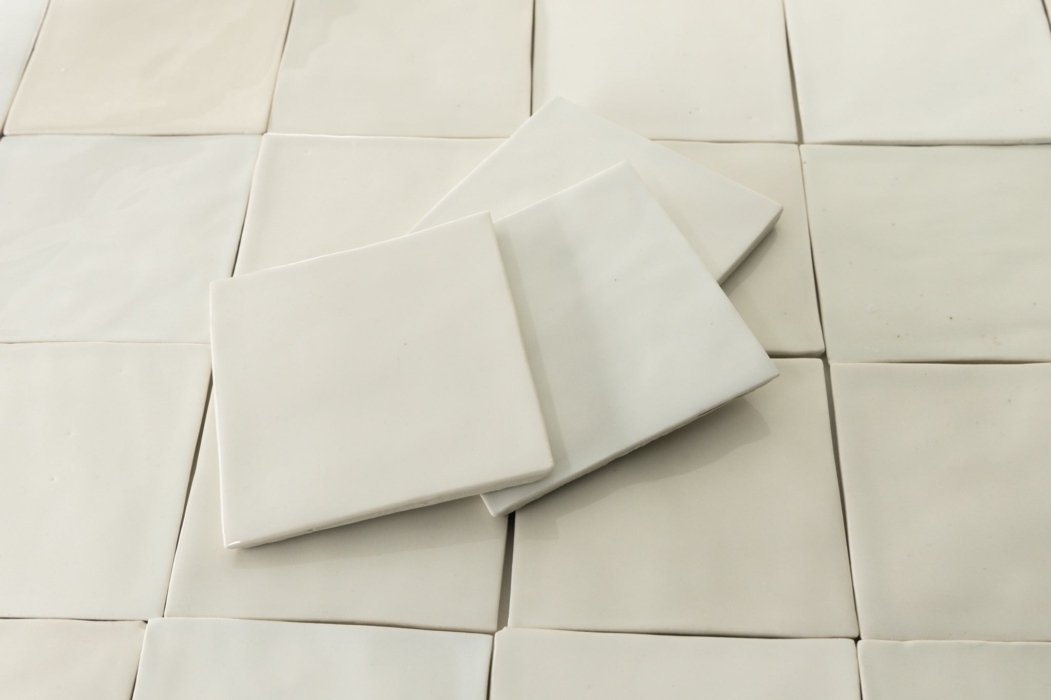 Off-White Handmade Square Tiles - IBLLDK _EX 1 C – VEELVLAK-Frēodōm