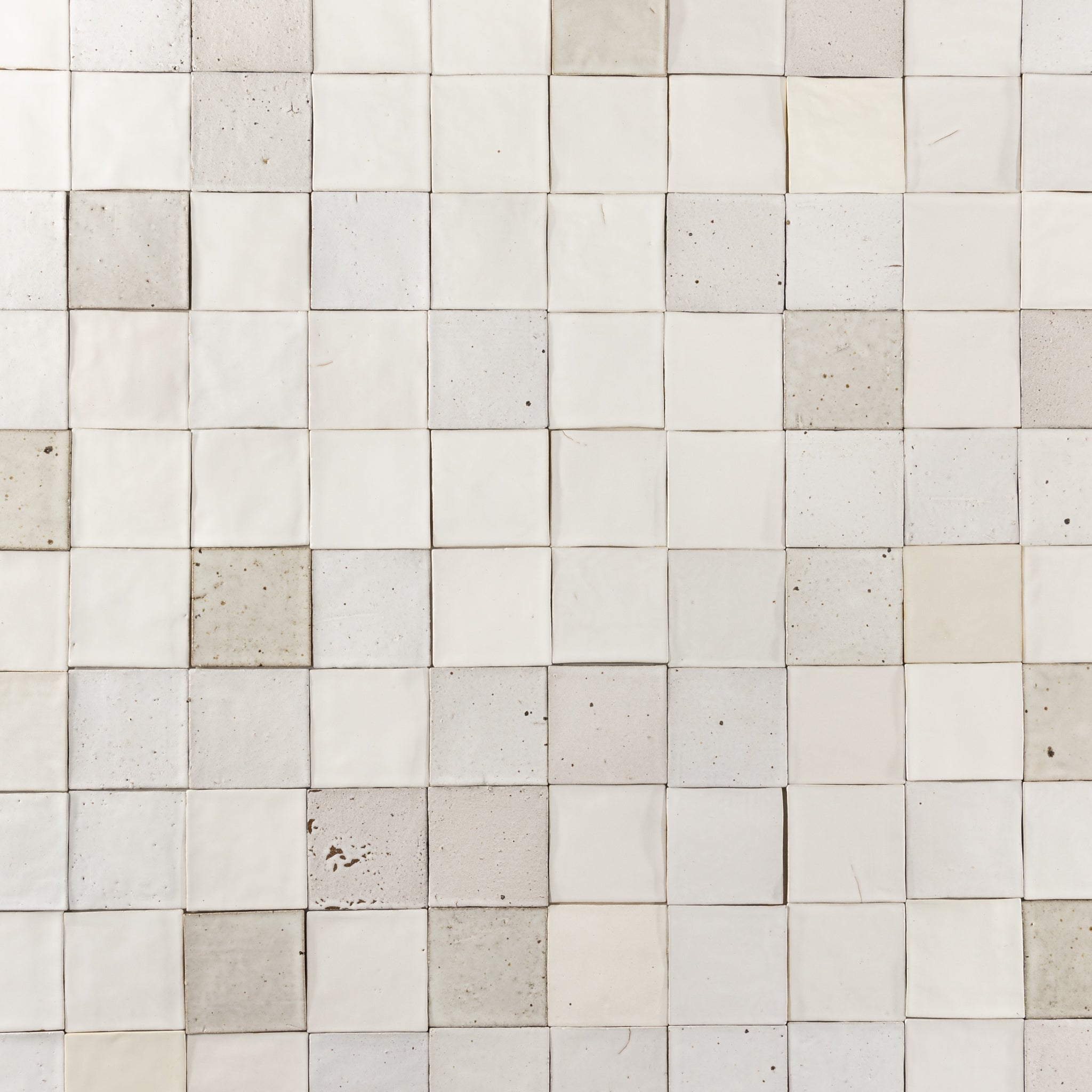 Off-White Handmade Square Tiles MRRXVX – VEELVLAK-Frēodōm
