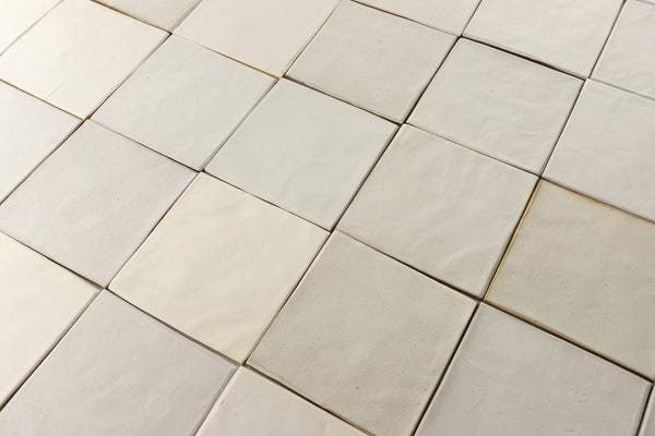 Off-White Handmade Square Tiles - VM4DF2_6A – VEELVLAK-Frēodōm