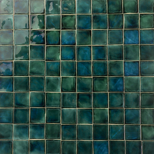 Green Gloss Hand-Made tile BZ2WCC – VEELVLAK-Frēodōm