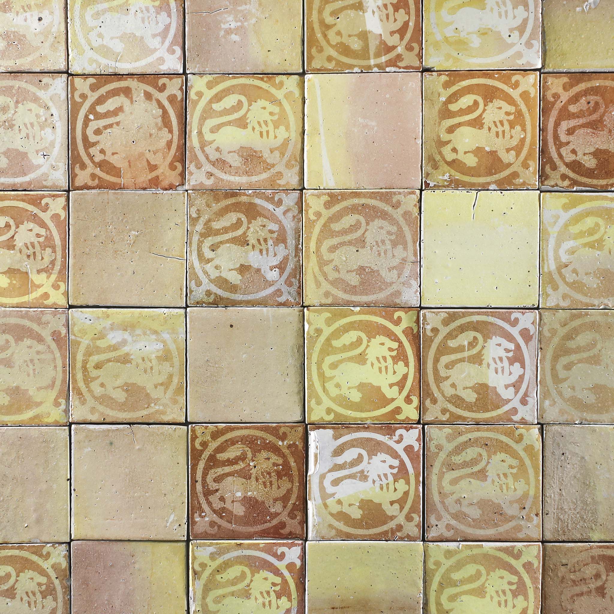 Chunky Square Tile Medieval pattern HB6WTX 5C – VEELVLAK-Frēodōm