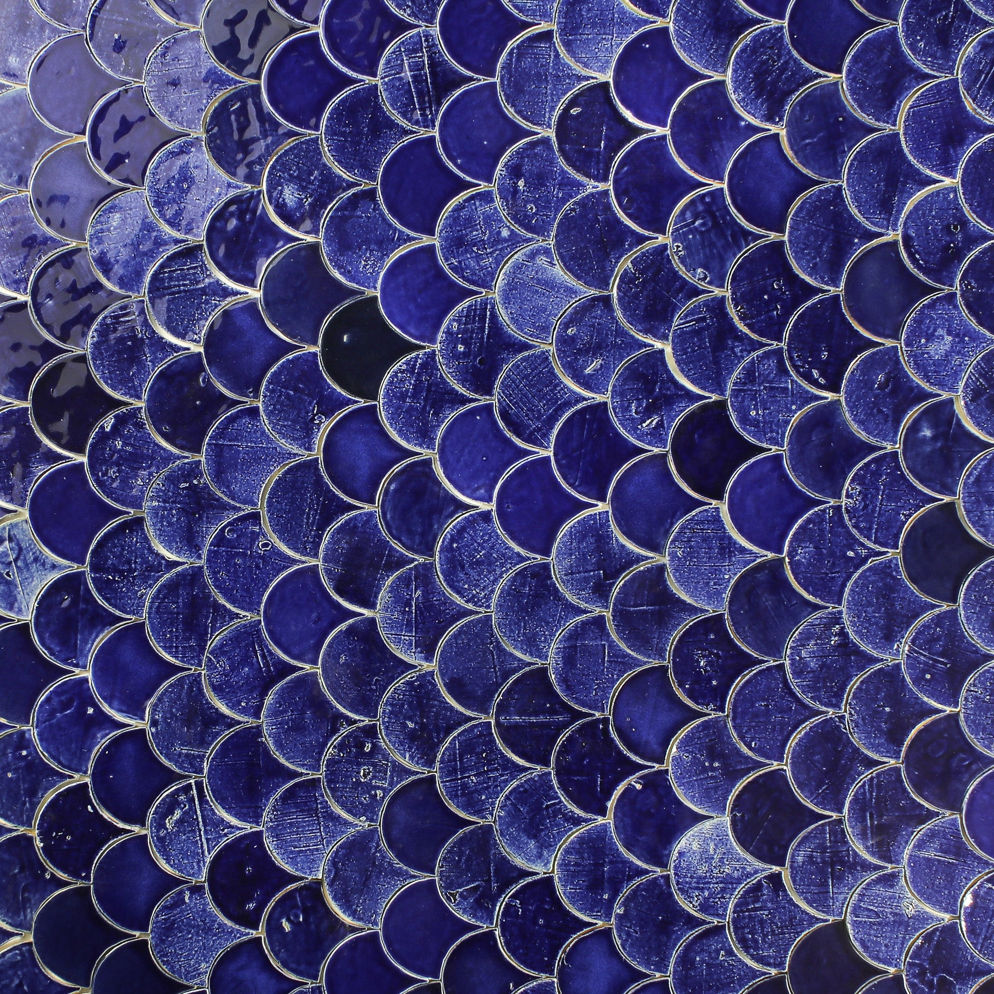 Fish Scale Tile blue glaze TZTTL9 5D – VEELVLAK-Frēodōm